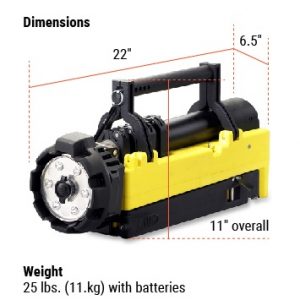 Portable LED Rechargeable Scene Light - 6 LEDs – Fire Response